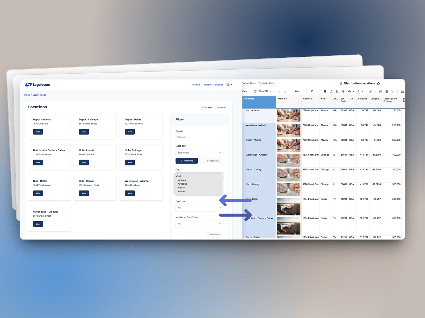 Dynamically Filter and Drill Down Smartsheet Data with Huddle